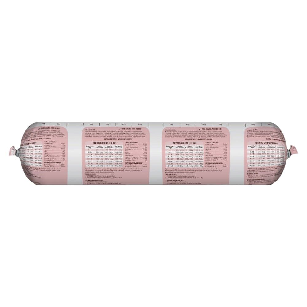 (PICK UP ONLY) Big Dog Sensitive Skin Frozen Raw Dog Food Bulk Roll 2kg ...