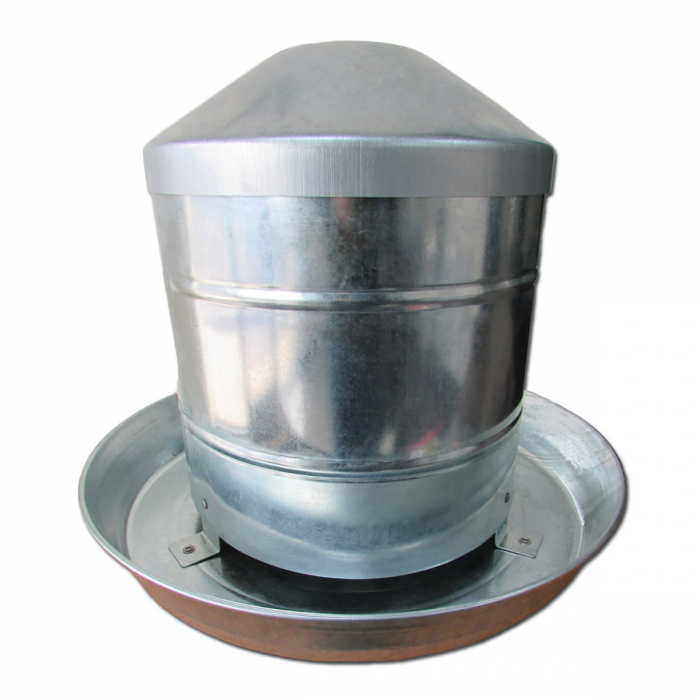 iPetz Galvanised Chicken Hopper Food Feeder - 3 Sizes