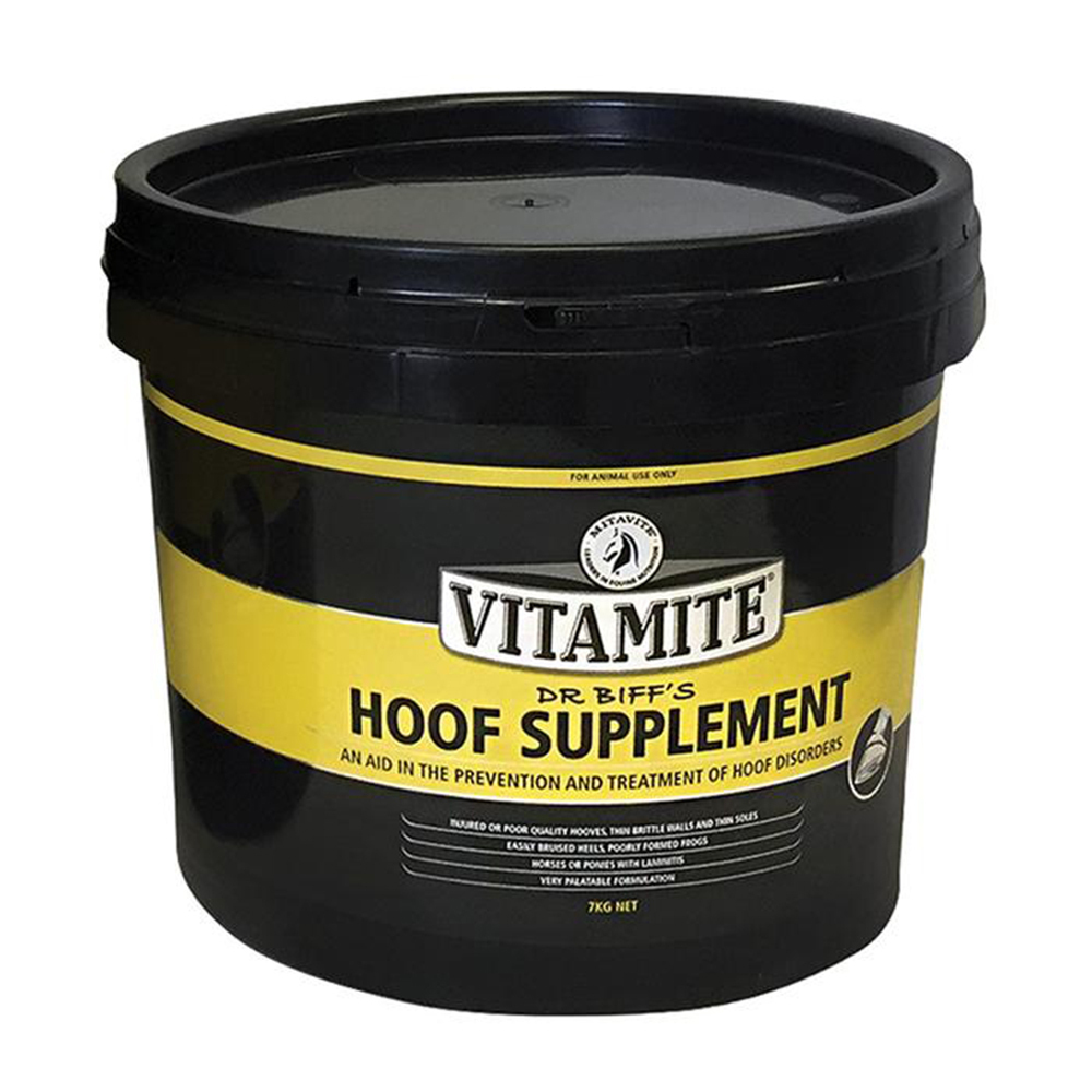 Vitamite Dr Biff's Hoof Supplement Injured Low Quality Horse Hoof - 2 Sizes