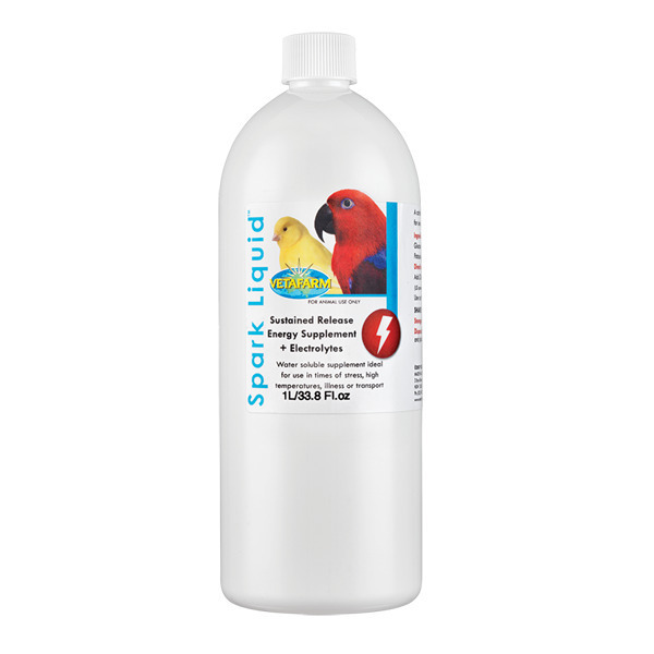 Vetafarm Spark Liquid Concentrate Energy Electrolyte Bird - 6 Sizes