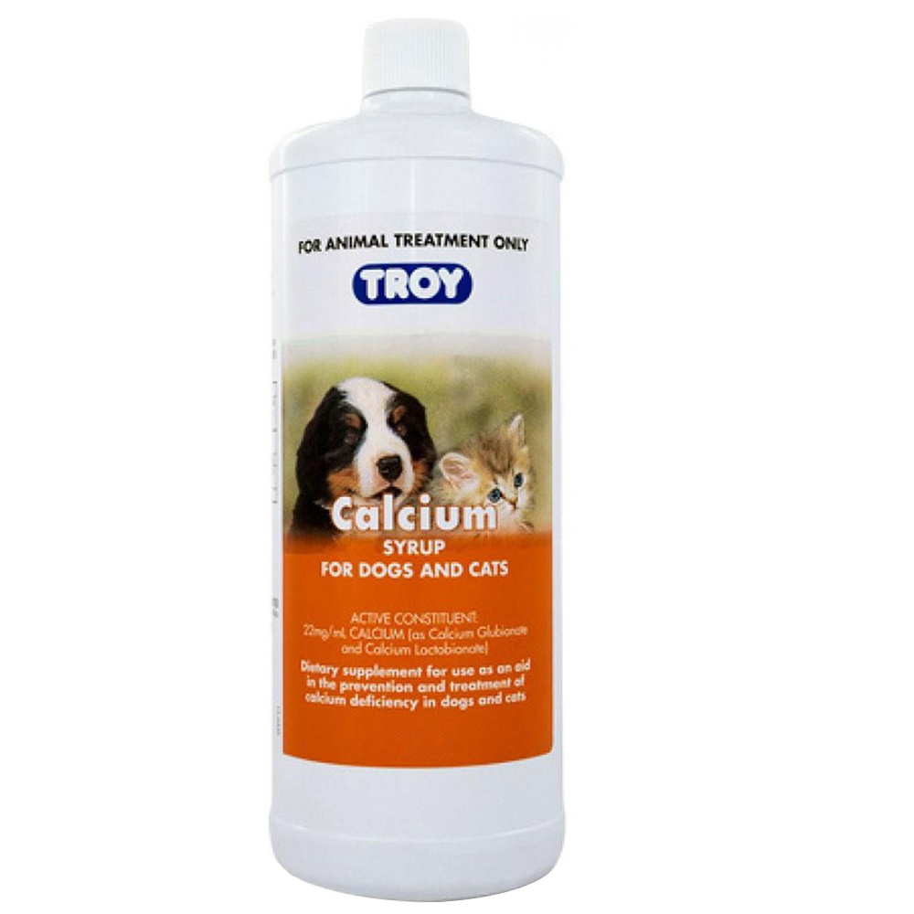 Troy Dog Calcium Deficiency Treatment Syrup - 2 Sizes