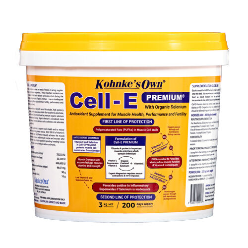 Kohnkes Own Cell E Premium Anti Oxidant Horse Nutrient - 3 Sizes