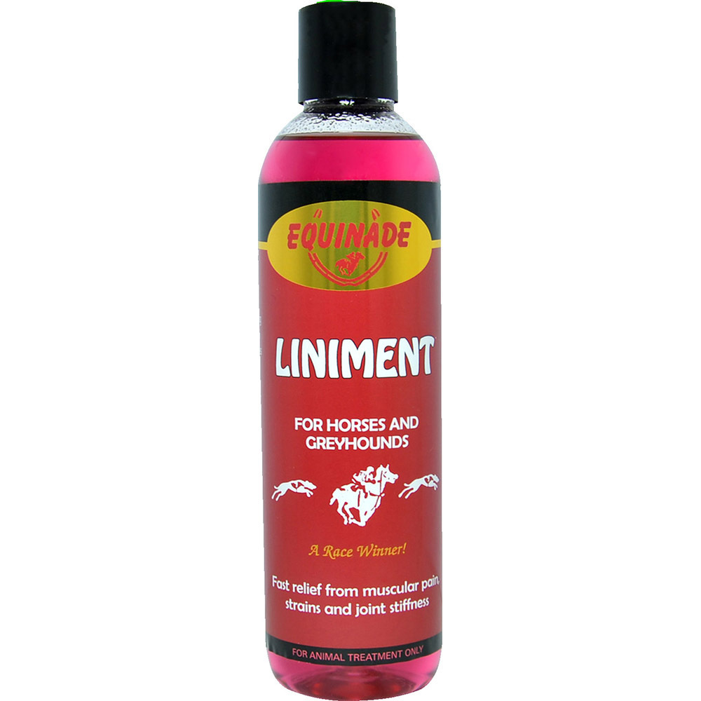 Equinade Liniment for Muscle Stiffness Pain Animals Horse Dog - 4 Sizes