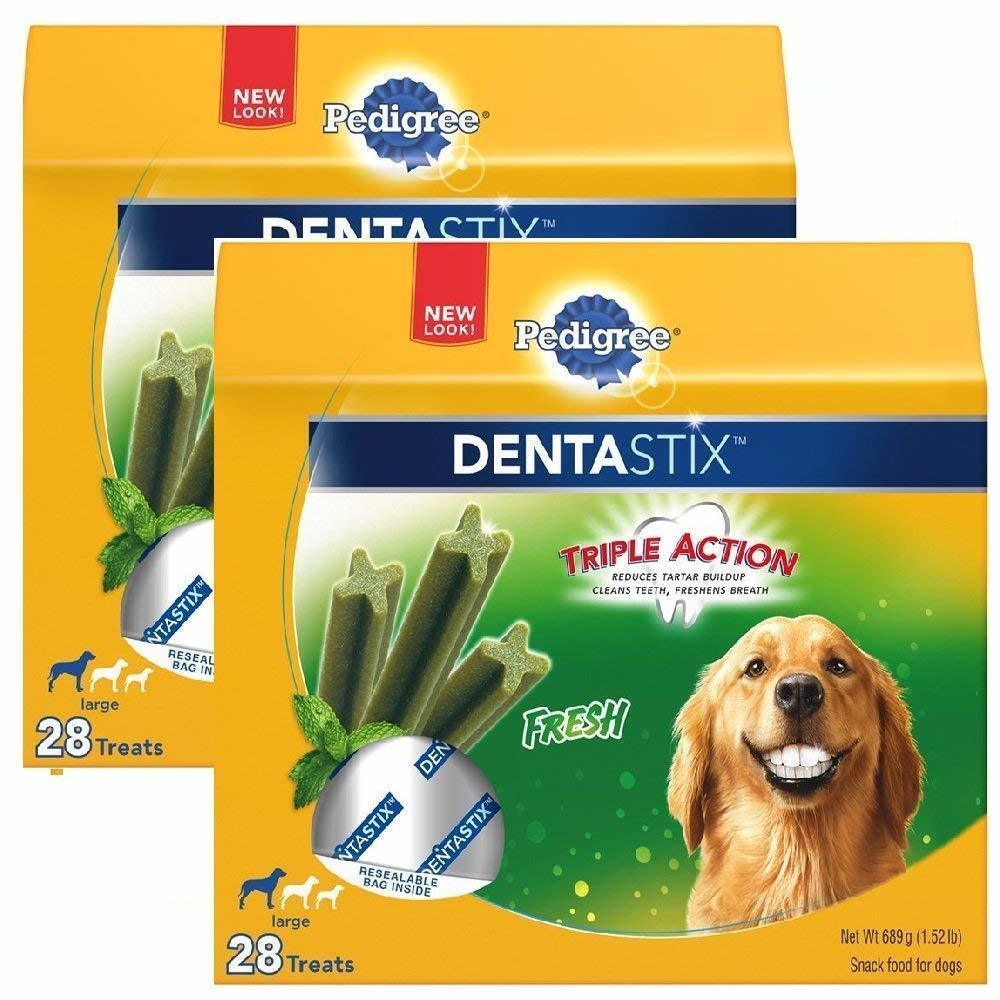Pedigree Dog Treats Dentastix Large Breed Oral Care - 5 Sizes