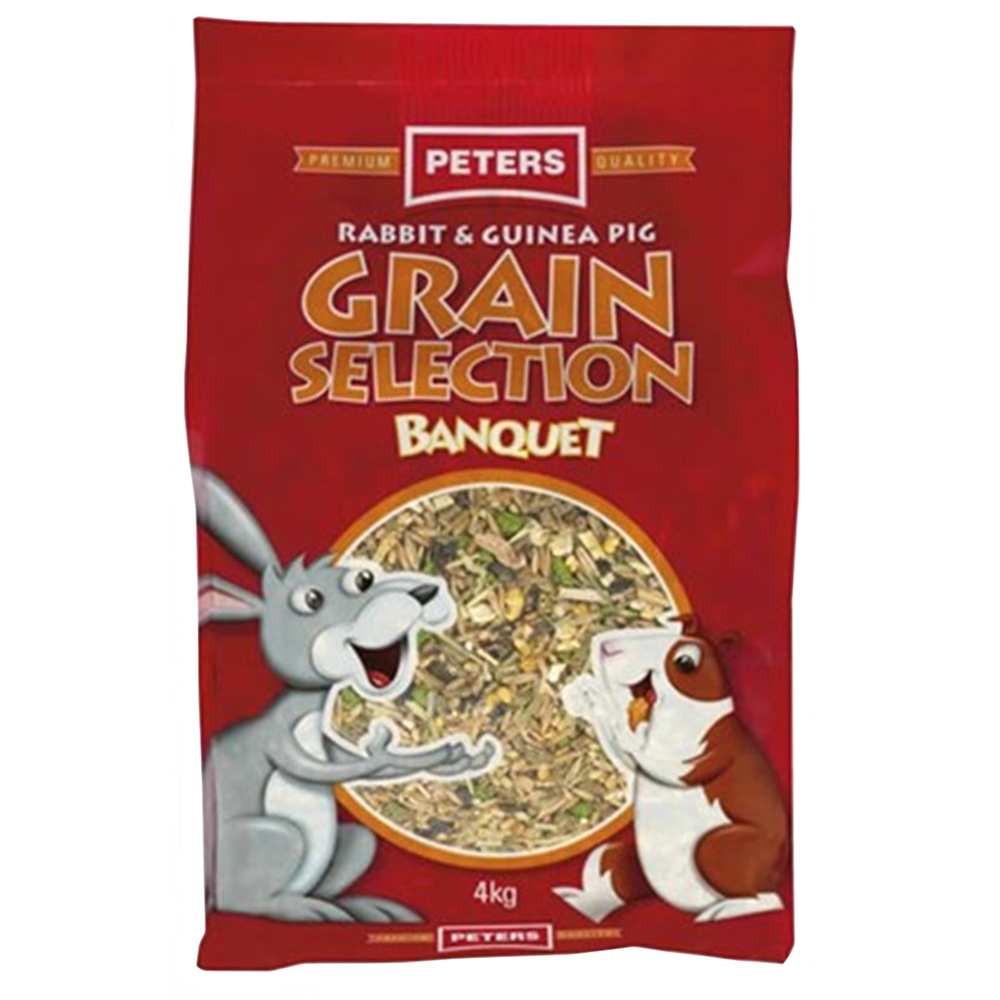 Peters Rabbit & Guinea Pig Grain Selection Feed - 2 Sizes