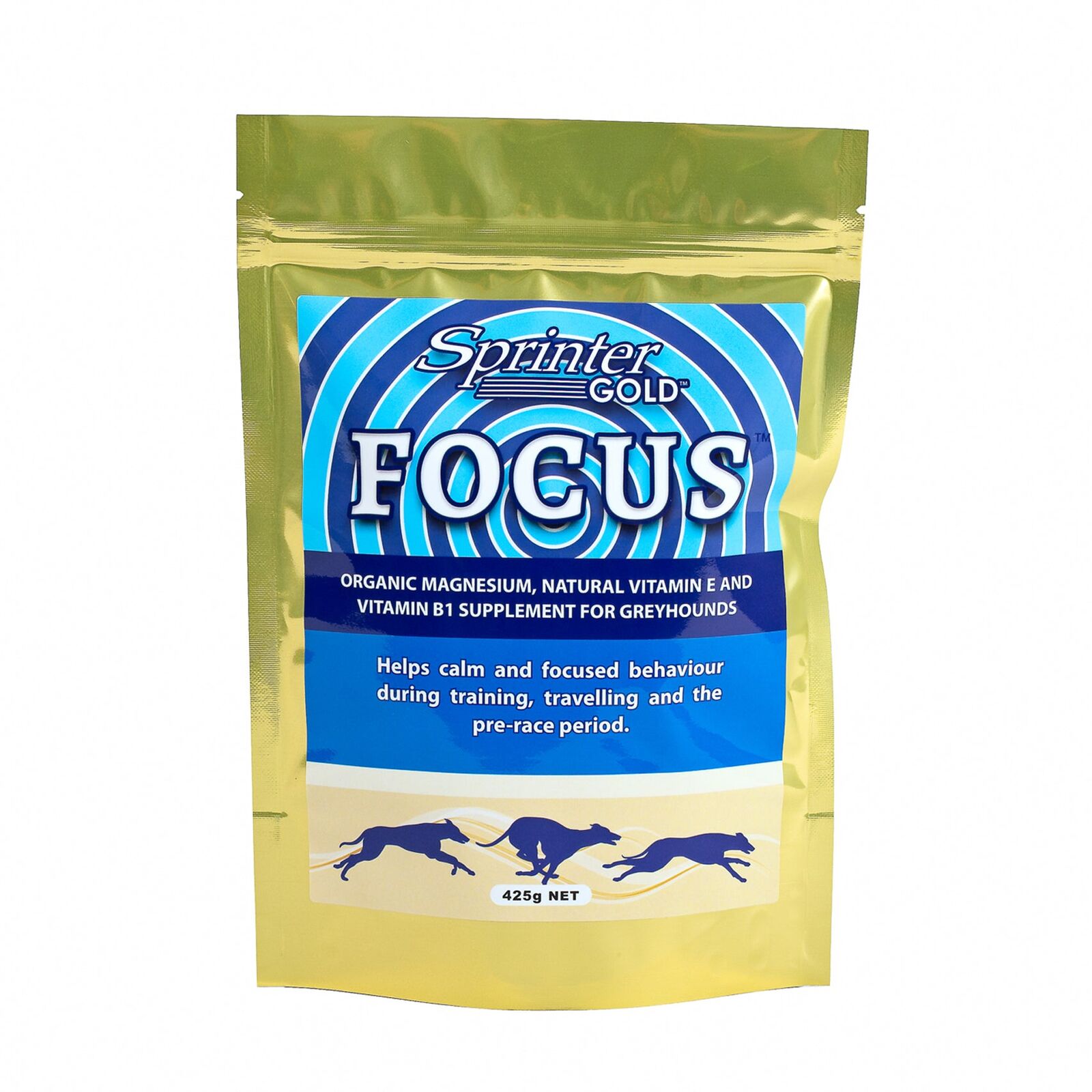 Sprinter Gold Focus Greyhounds Magnesium Supplement - 2 Sizes