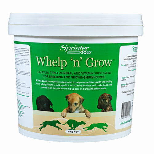 Sprinter Gold Whelp N Grow Breeding & Growing Greyhound Supplement - 3 ...