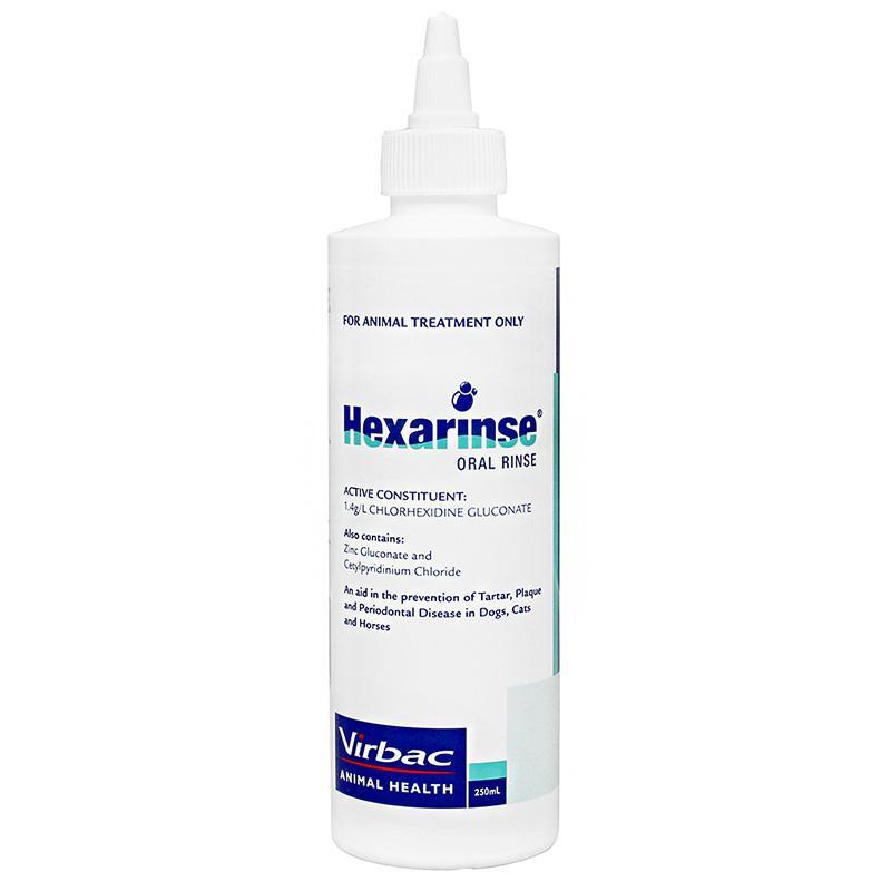 Virbac Hexarinse Dogs Cats & Horses Oral Dental Care - 2 Sizes