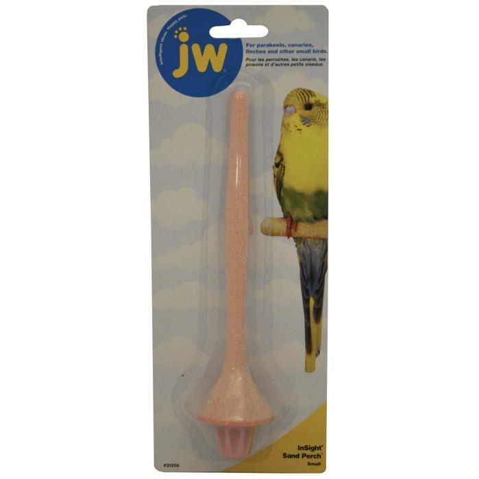 JW Pet Insight Sand Perch for Small Birds - 2 Sizes