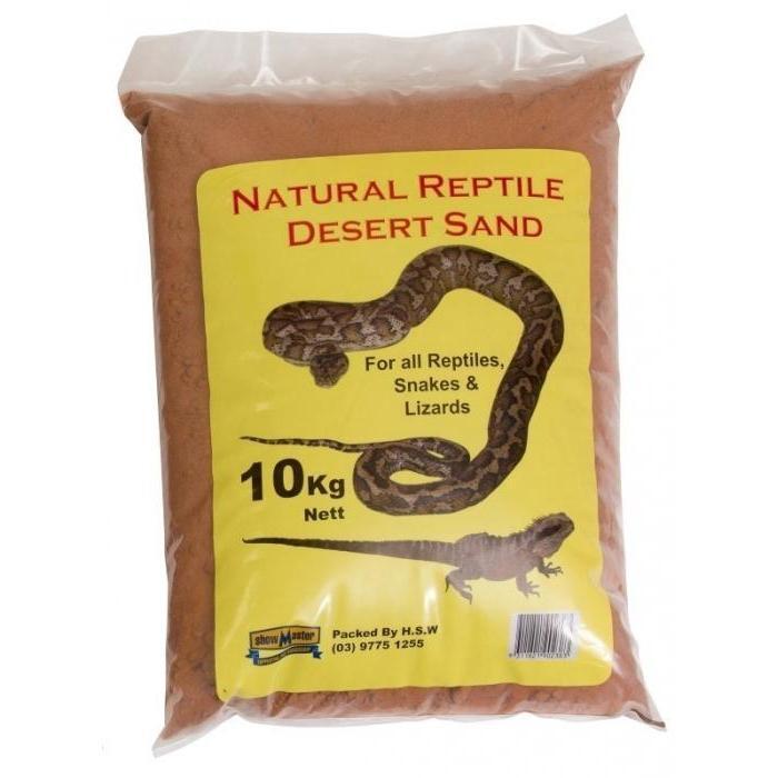 ShowMaster Reptile Desert Sand for Snakes & Lizards - 2 Sizes