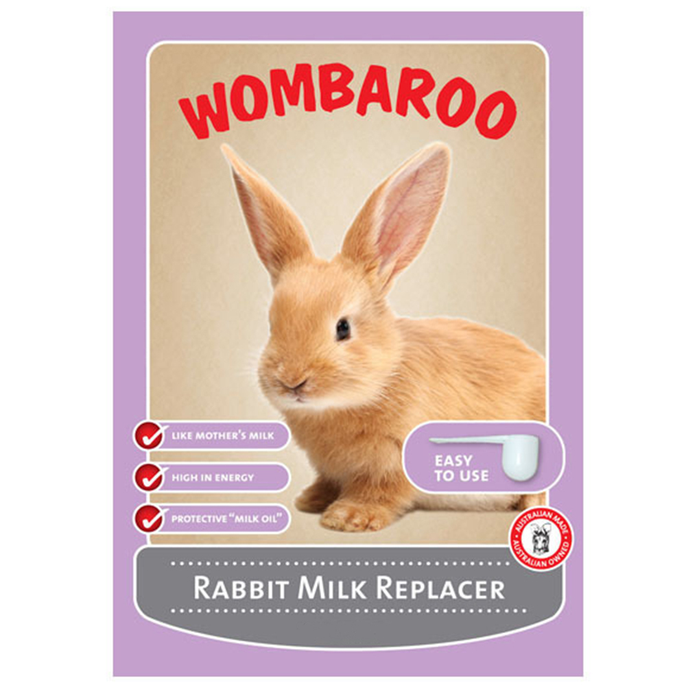 Wombaroo Baby Rabbit Kit Milk Replacer Substitute - 2 Sizes