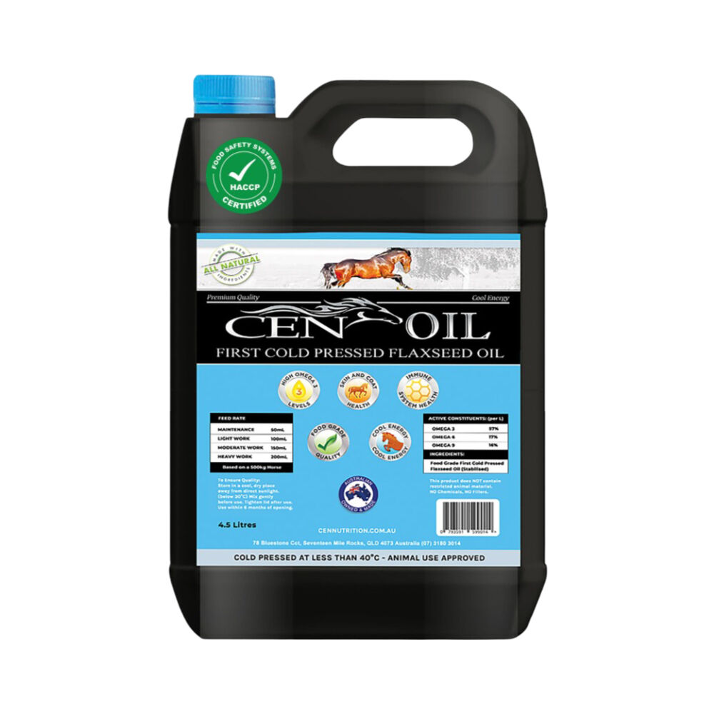 CEN Oil High Omaega 3 Optimum Health & Performance for Horses - 2 Sizes ...