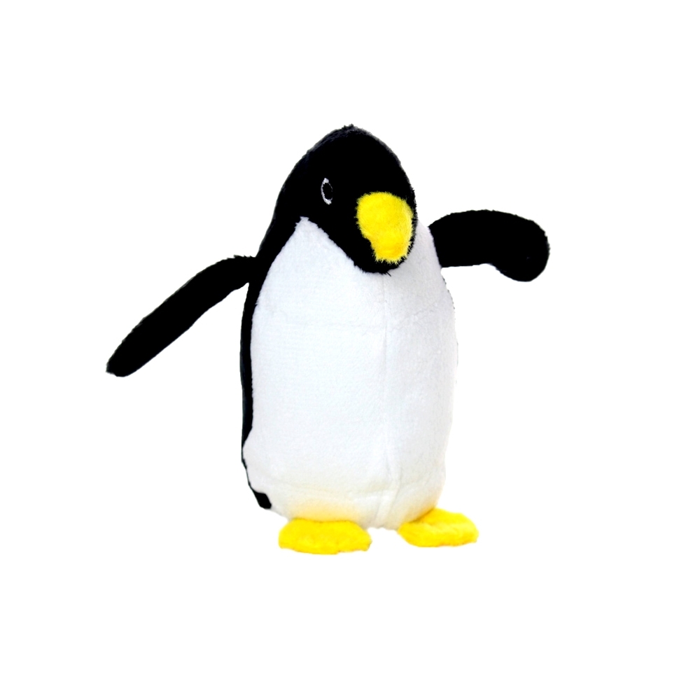 Tuffy Mighty Arctic Series Penguin Interactive Play Dog Squeaker Toy ...