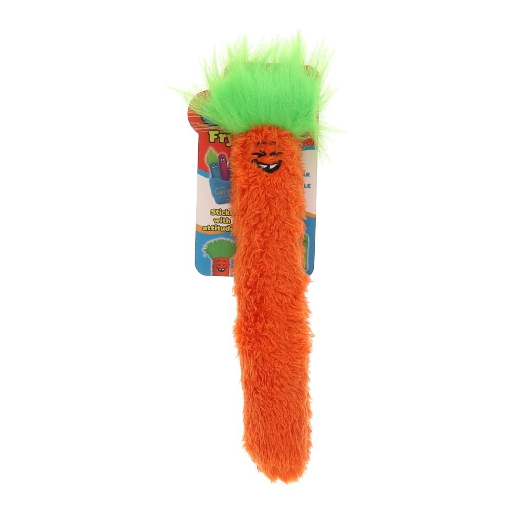 Guru Fry Guys Jerry Interactive Dog Squeaker Toy - 3 Sizes