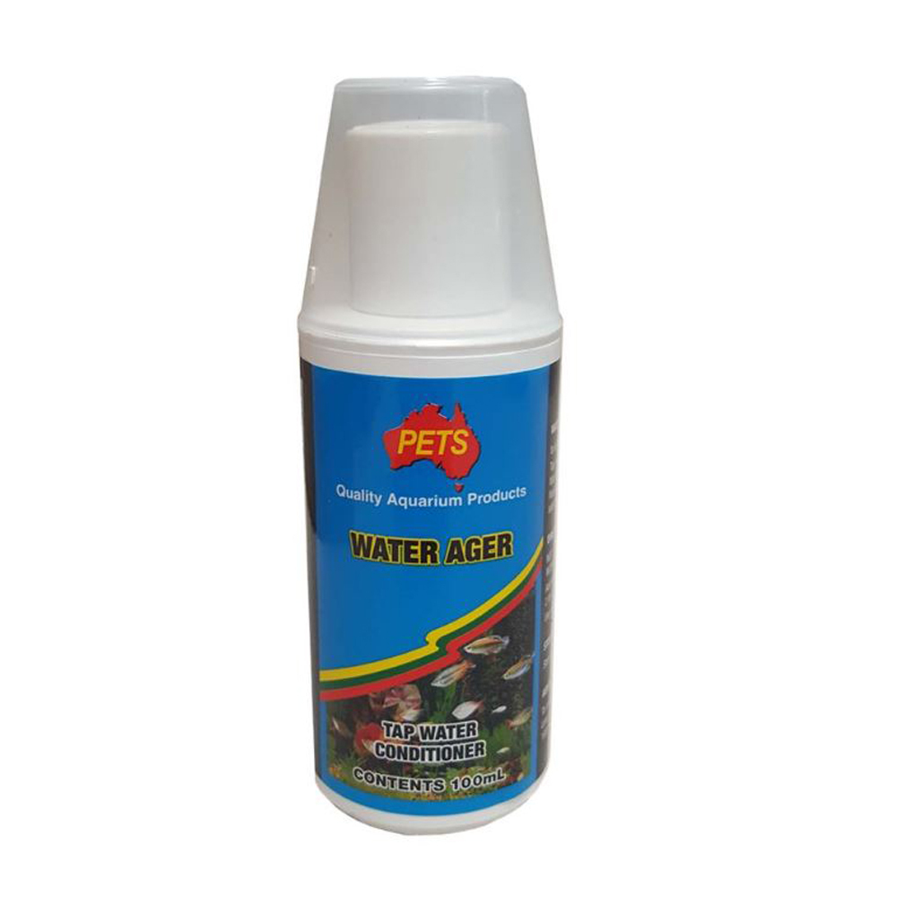 Pets Aquarium Water Ager Tap Water Conditioner for Fish Tanks - 2 Sizes