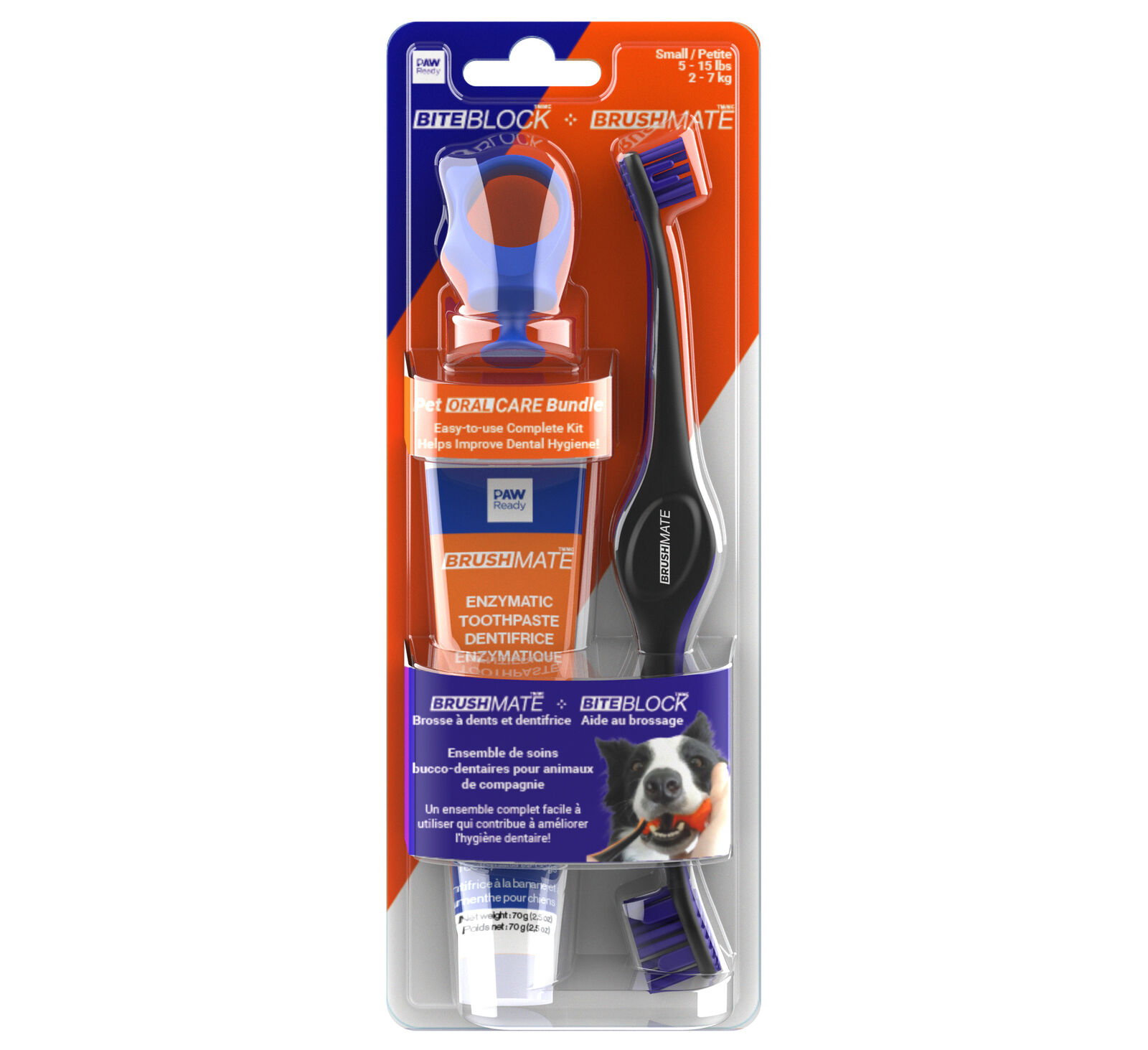 Paw Ready Oral Care Brushing Bundle Dental Kit for Dogs - 2 Options