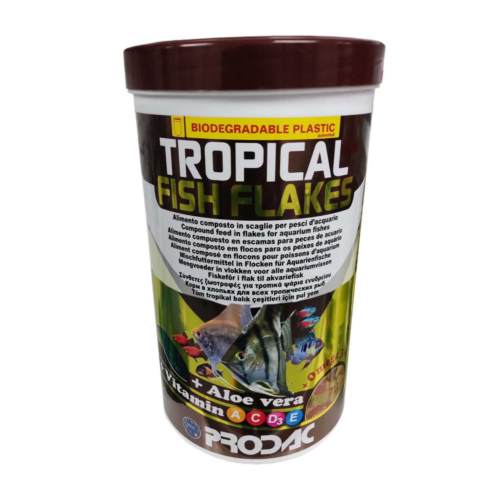 PetWorx Prodac Tropical Fish Flake Food for Aquarium Fishes 200g