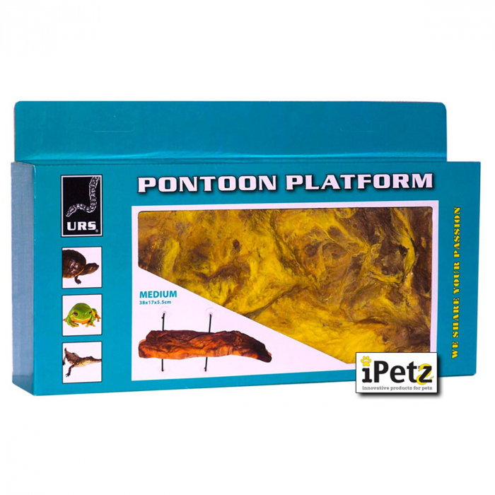 URS Pontoon Platform Reptile Enclosure Floating Dry Land Medium