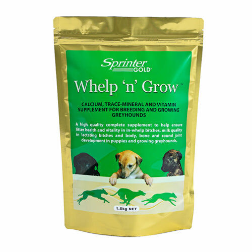 Sprinter Gold Whelp N Grow Breeding & Growing Greyhound Supplement 1.5kg