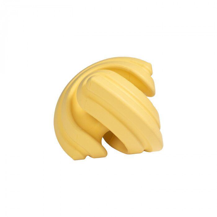 Pet DreamHouse Chewtastic Geometrics Gentle Geo-Gem Dog Toy Soft Mustard